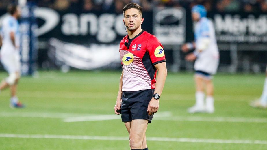 M. Rozier au sifflet face à Oyonnax | Stade Toulousain