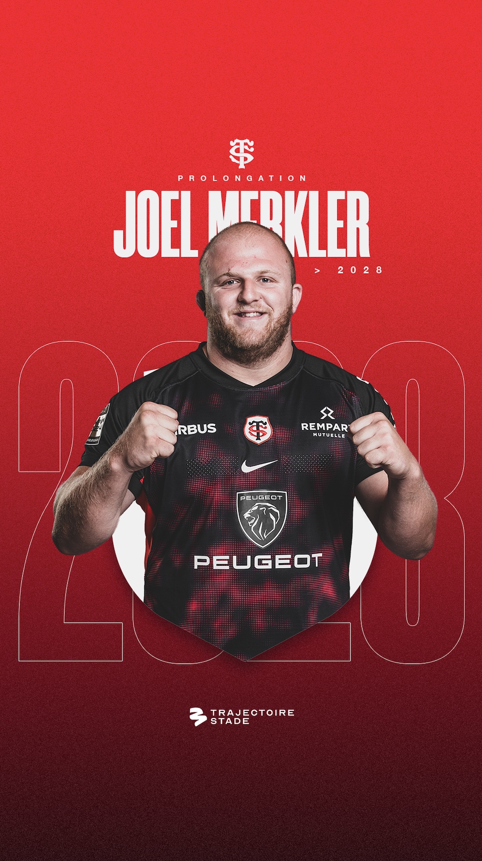 Prolongation de Joel Merkler | Stade Toulousain